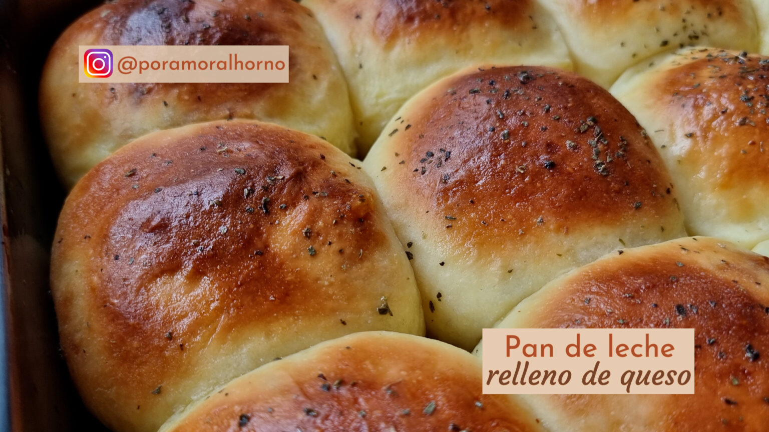 Pan de Leche Relleno de Queso | Receta Casera Paso a Paso – Por amor al ...